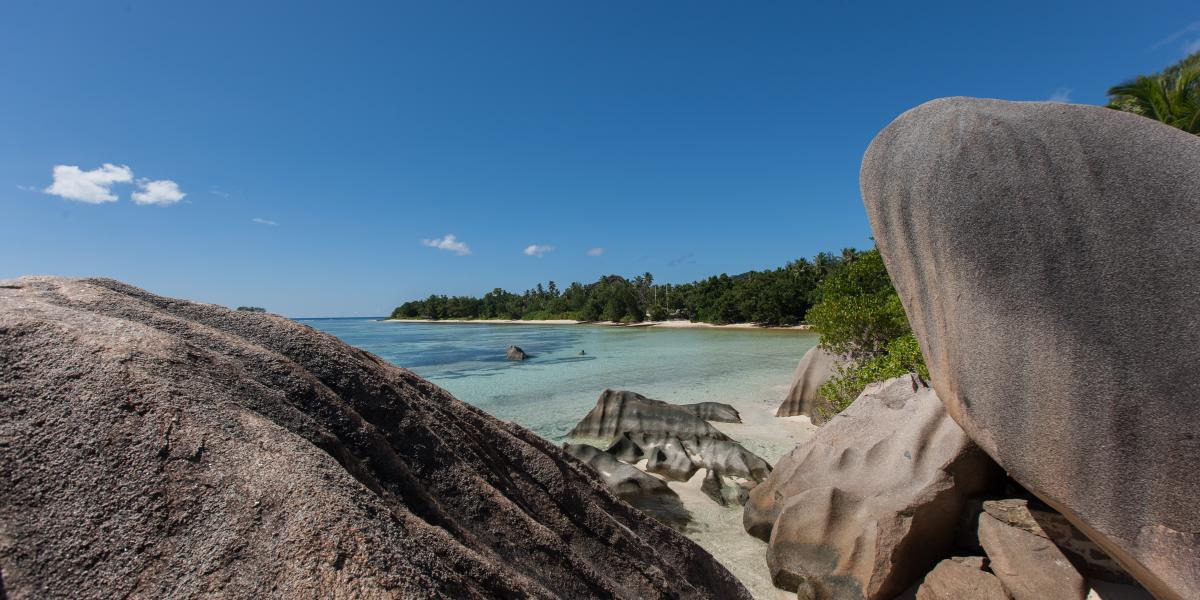 Plage "Anse Source d'Argent" La Digue (Seychelles)