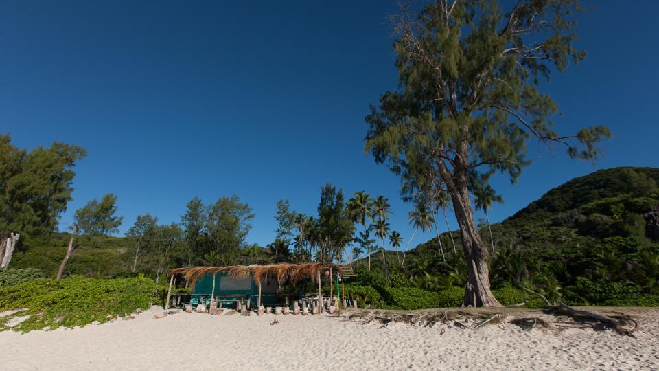 Plage "Grand Anse" La Digue (Seychelles)
