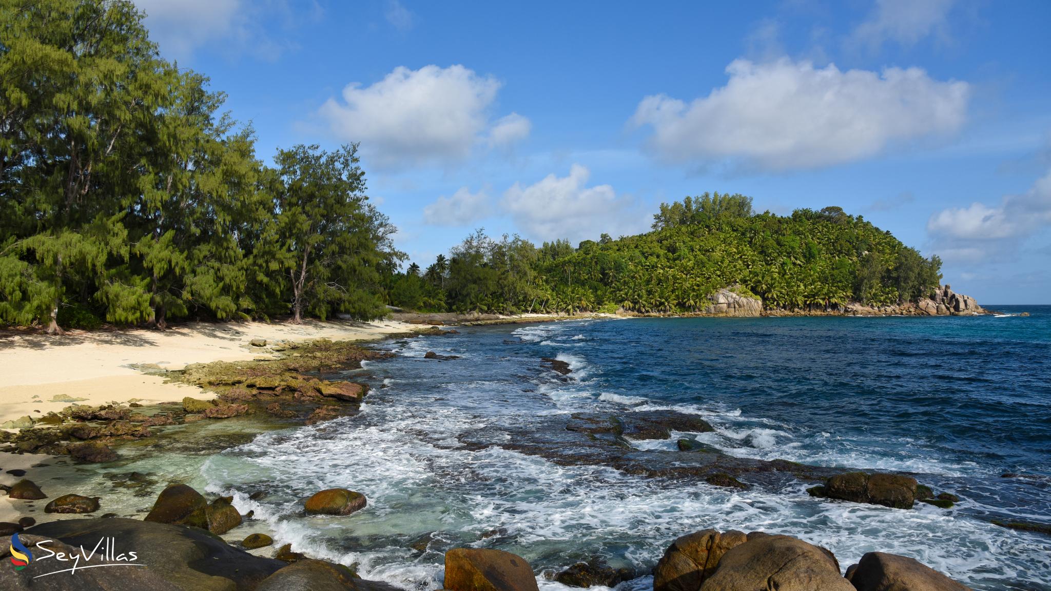 Beach "Petite Police" Mahé (Seychelles)