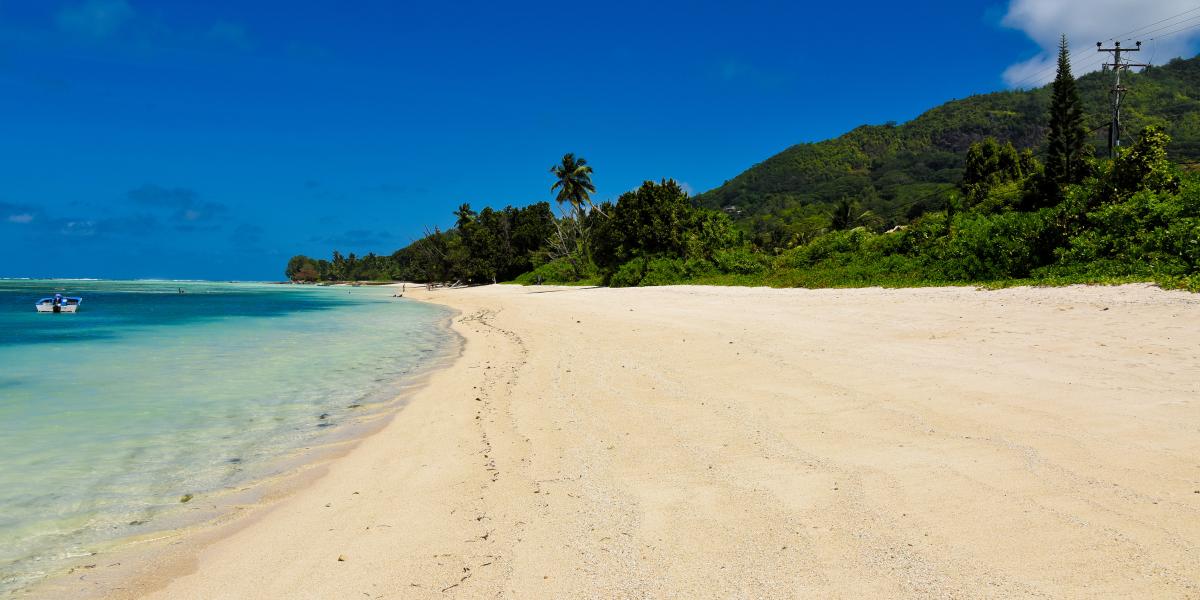 Strand "Turtle Bay" Mahé (Seychellen)