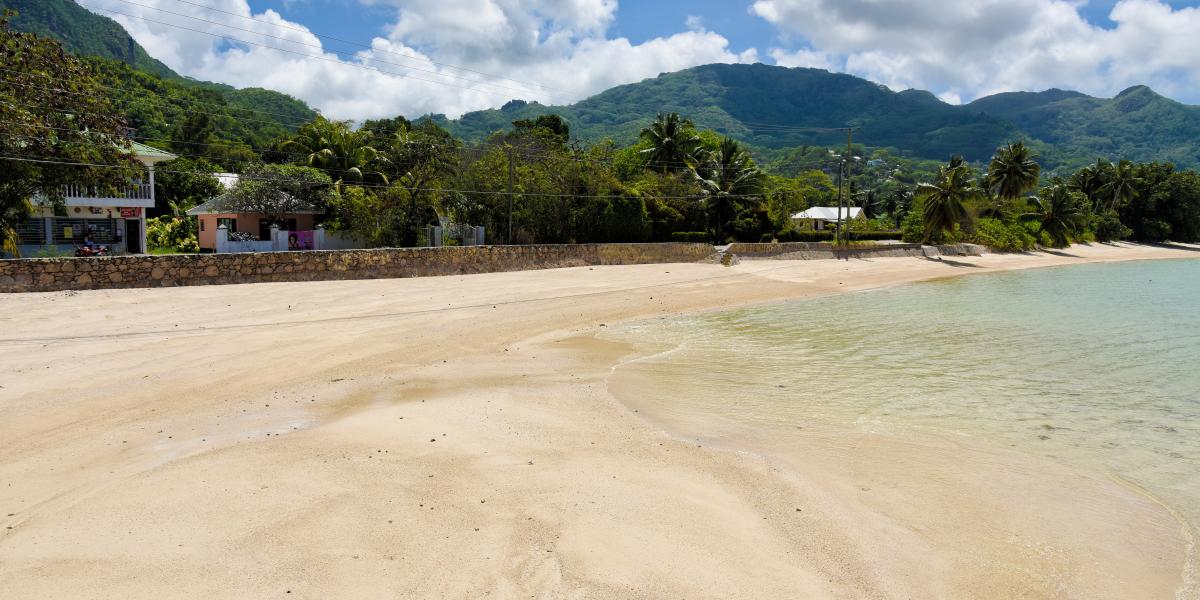 Strand "Turtle Bay" Mahé (Seychellen)