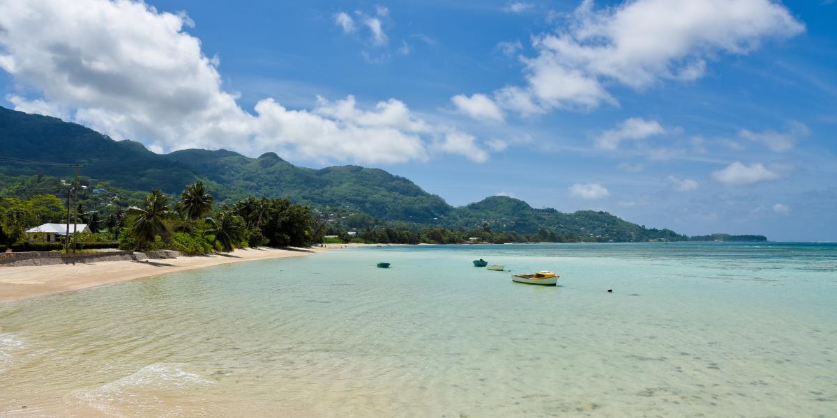 Strand "Turtle Bay" Mahé (Seychellen)
