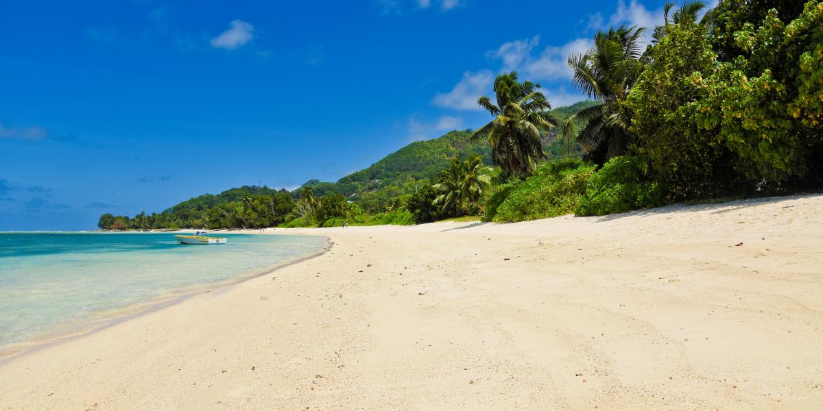 Strand "Turtle Bay" Mahé (Seychellen)