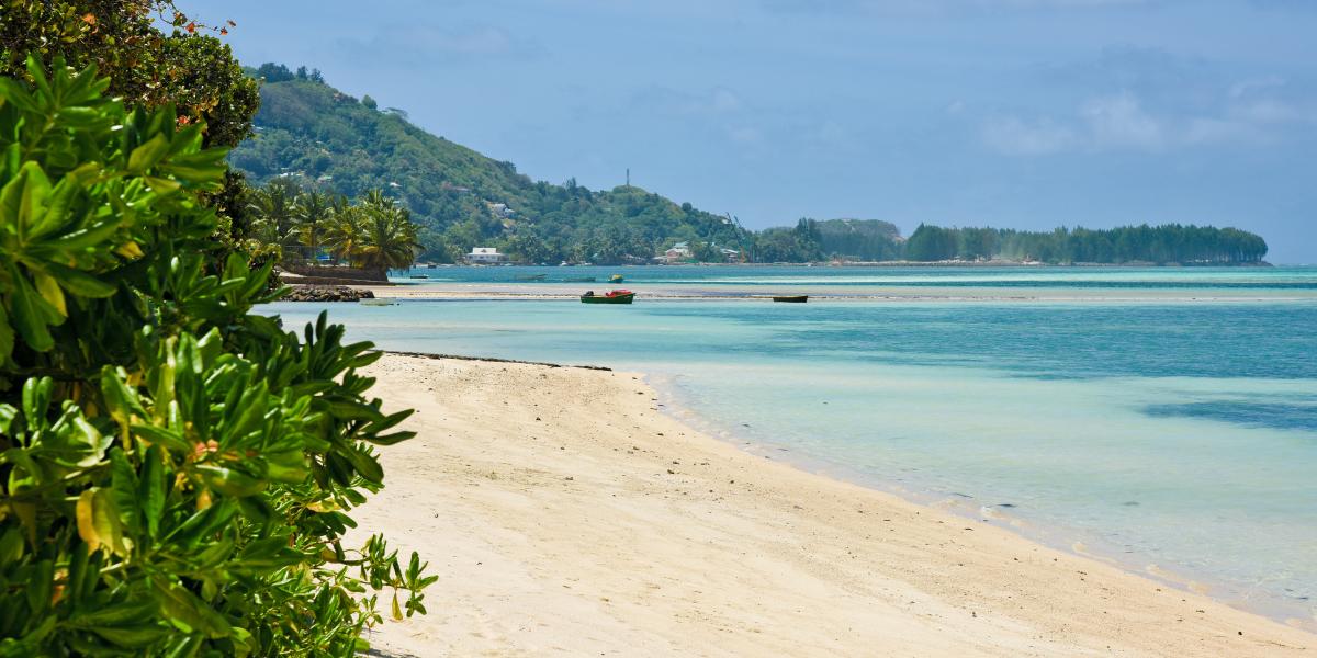 Strand "Turtle Bay" Mahé (Seychellen)