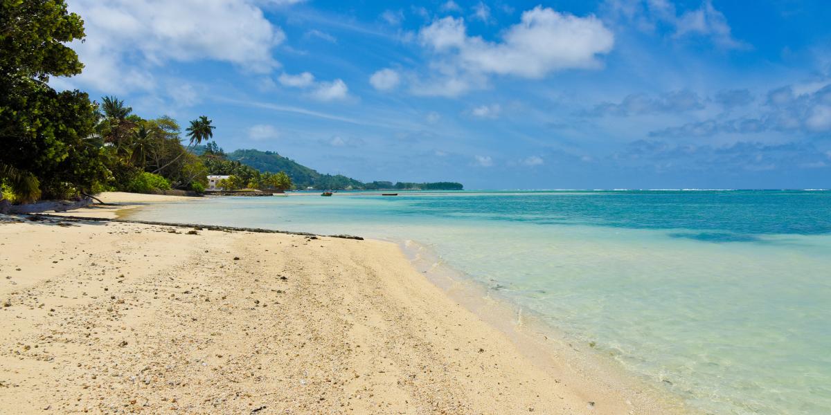 Strand "Turtle Bay" Mahé (Seychellen)