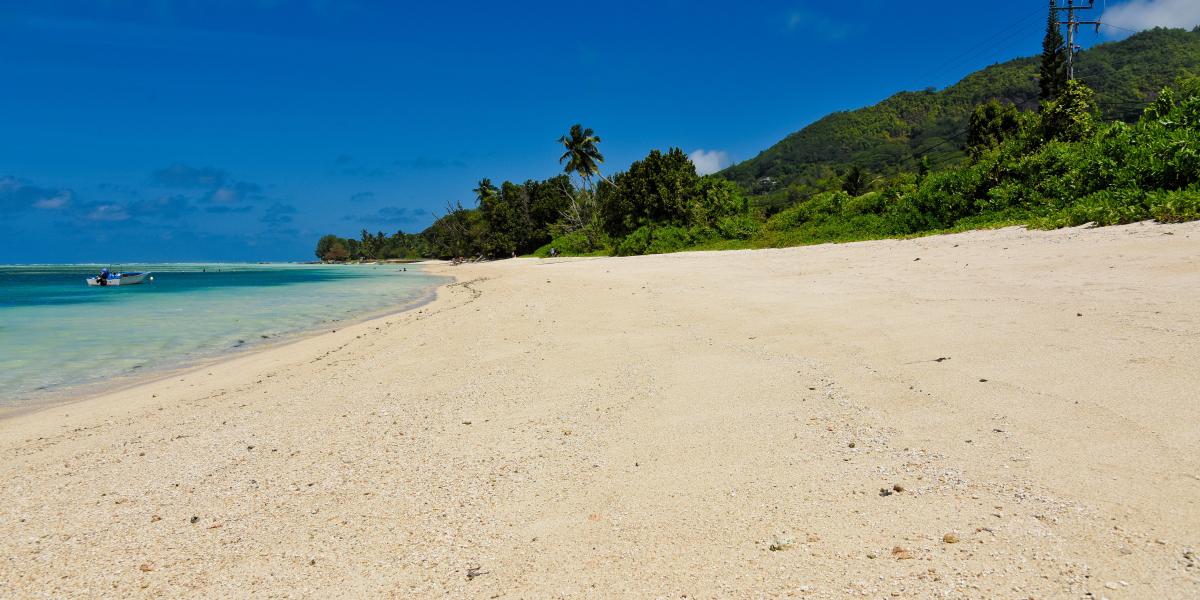 Strand "Turtle Bay" Mahé (Seychellen)