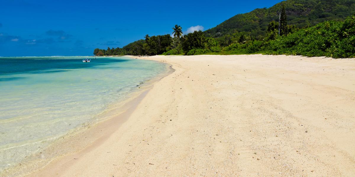 Strand "Turtle Bay" Mahé (Seychellen)