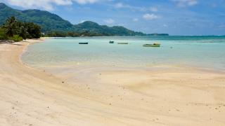 Strand "Turtle Bay" Mahé (Seychellen)