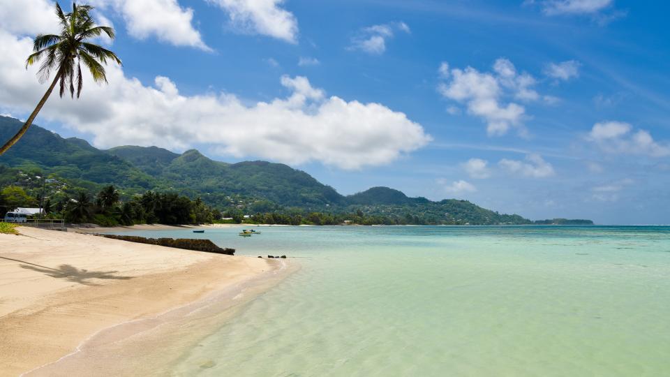 Strand "Turtle Bay" Mahé (Seychellen)