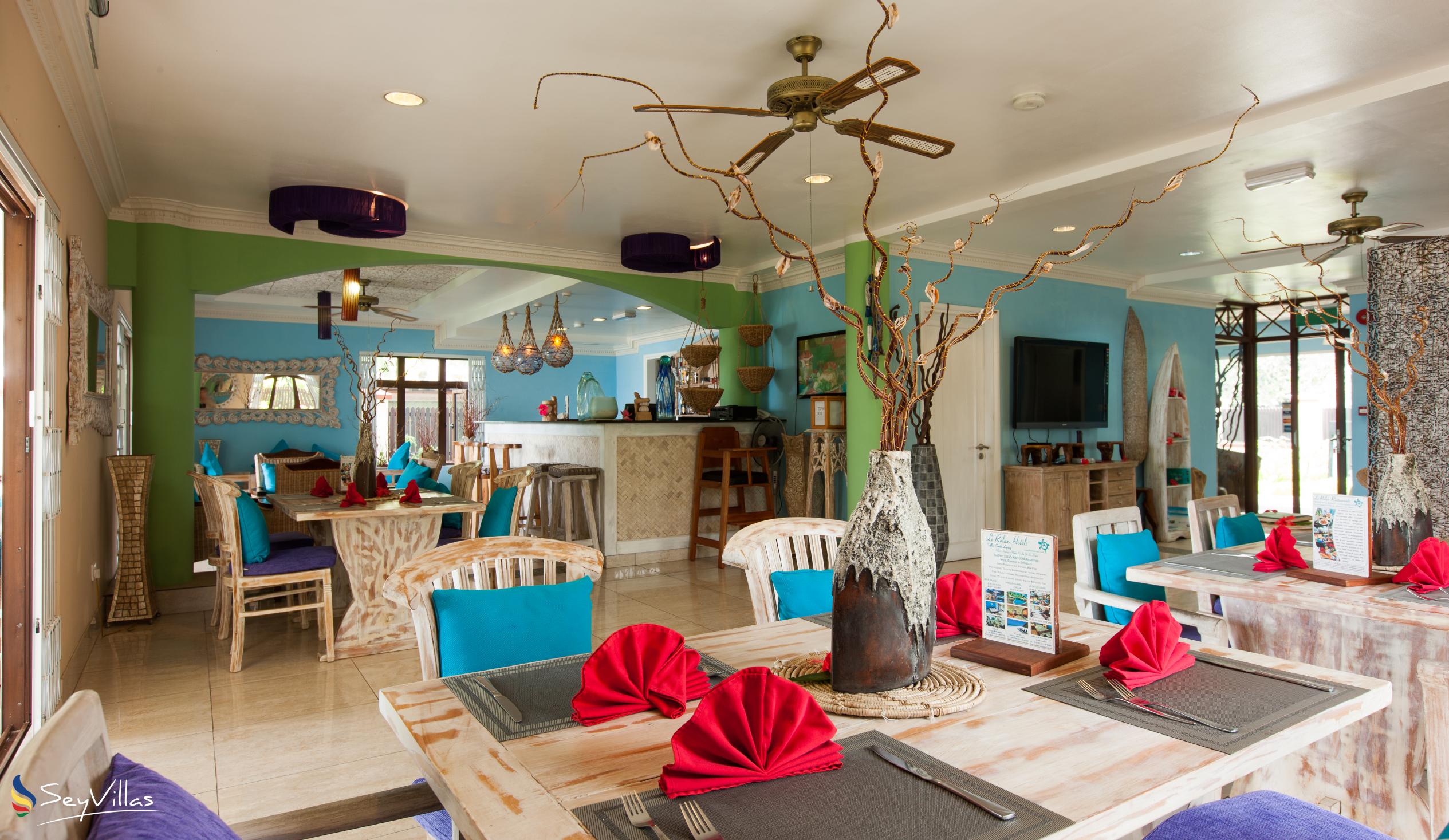 Le Relax Beach House - Small Hotel - Indoor area - La Digue (Seychelles ...