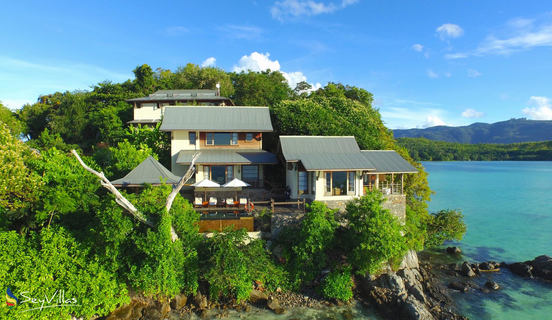 Resort "JA Enchanted Island Resort" on Round Island (Seychelles ...