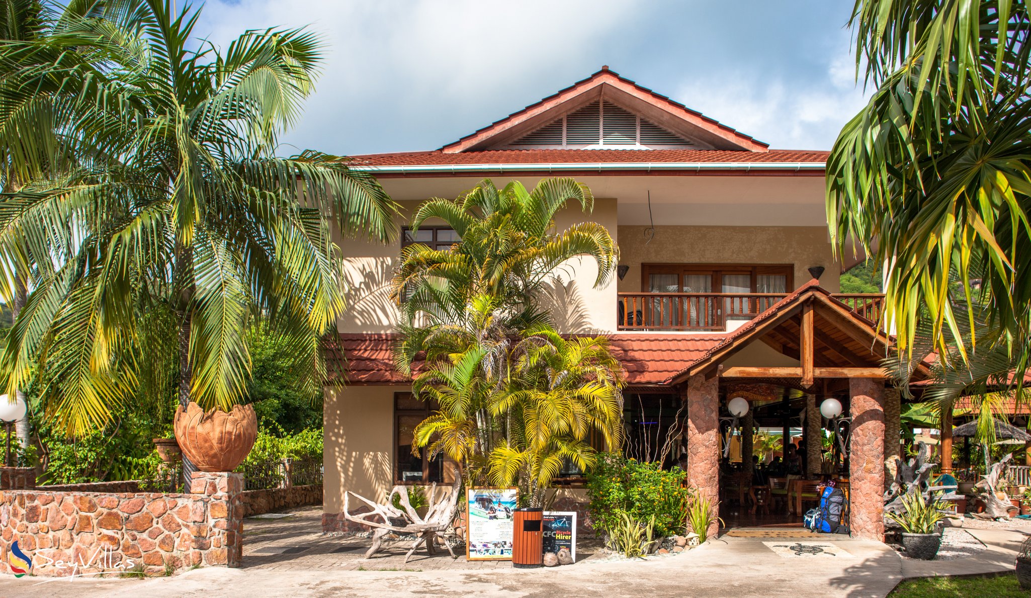 Hotel "Le Duc de Praslin" auf Praslin (Seychellen) - Seyvillas.com