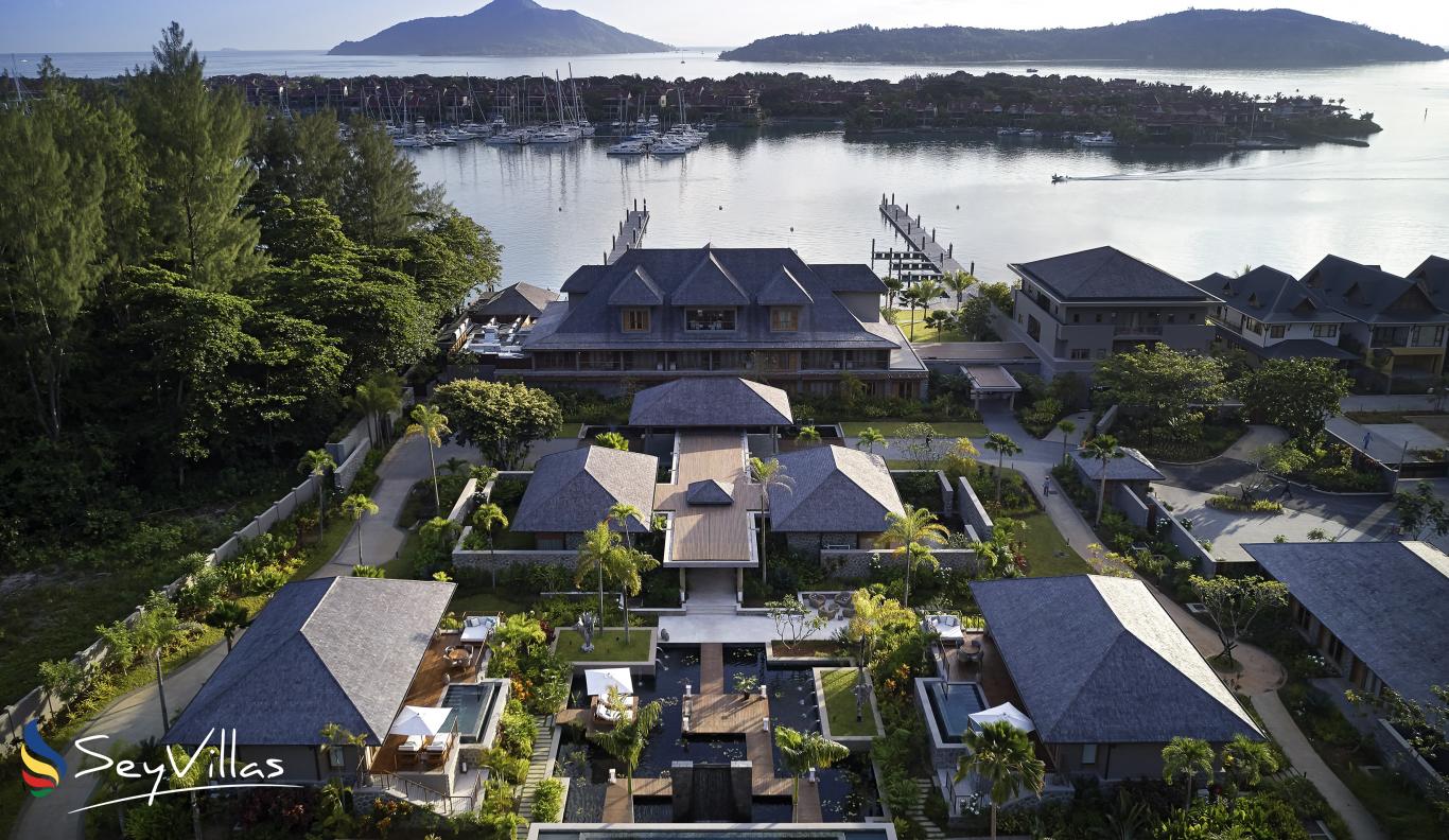 Resort "L'Escale Resort, Marina & Spa" on Mahé (Seychelles) - SeyVillas.com