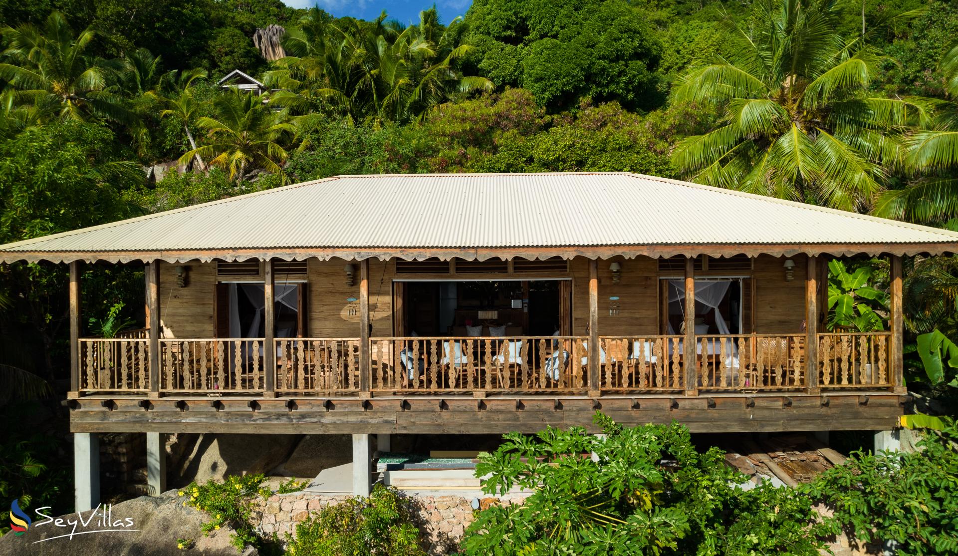 Villa "Lakaz An Bwa" on La Digue (Seychelles) - SeyVillas.com