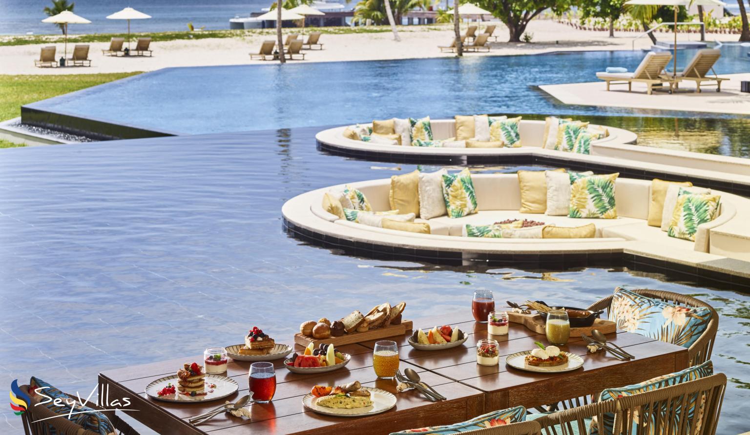 Resort "Waldorf Astoria Seychelles Platte Island" auf Platte Island ...